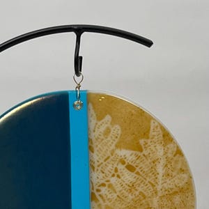 Fused Glass Deco Circle - Etsy