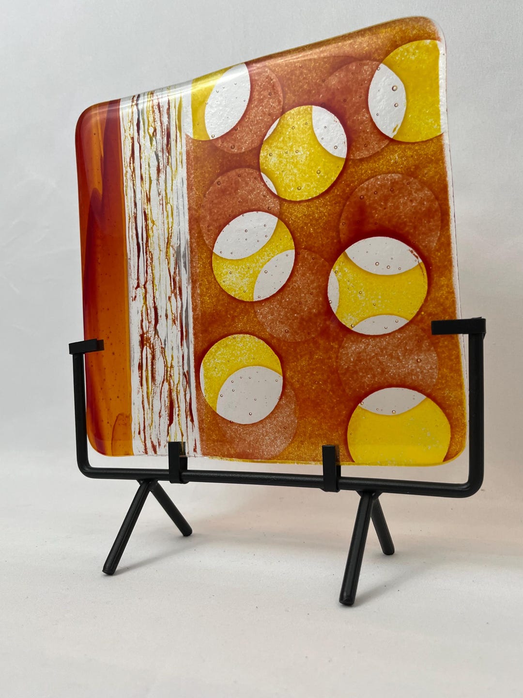Fused Glass ‘celebration of Circles’ - Etsy