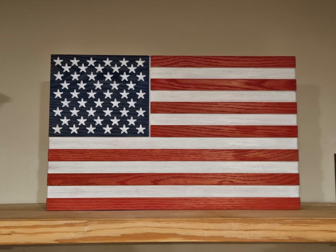 American Flag, Plaque, Wall Decor, Wood, Wooden Flag, Wall Art - Etsy