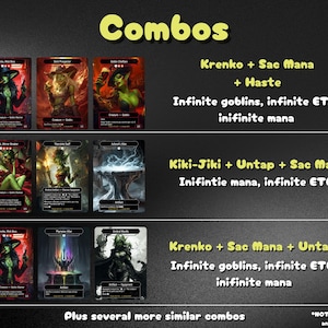 Krenko Commander Goblin Deck – Custom Cards for Casual Play - Etsy