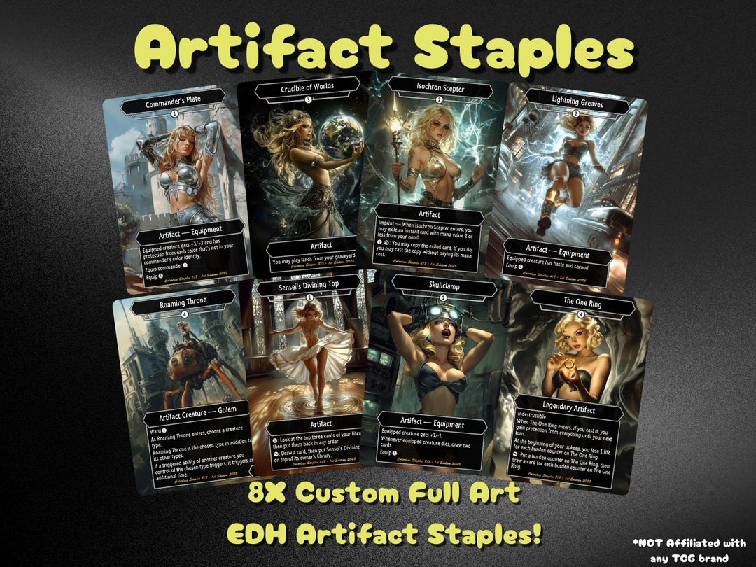 Colorless Commander Staples - Etsy