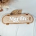 Skateboard Name Sign, 3D Custom Wooden Name, Skateboarding Room Decor ...