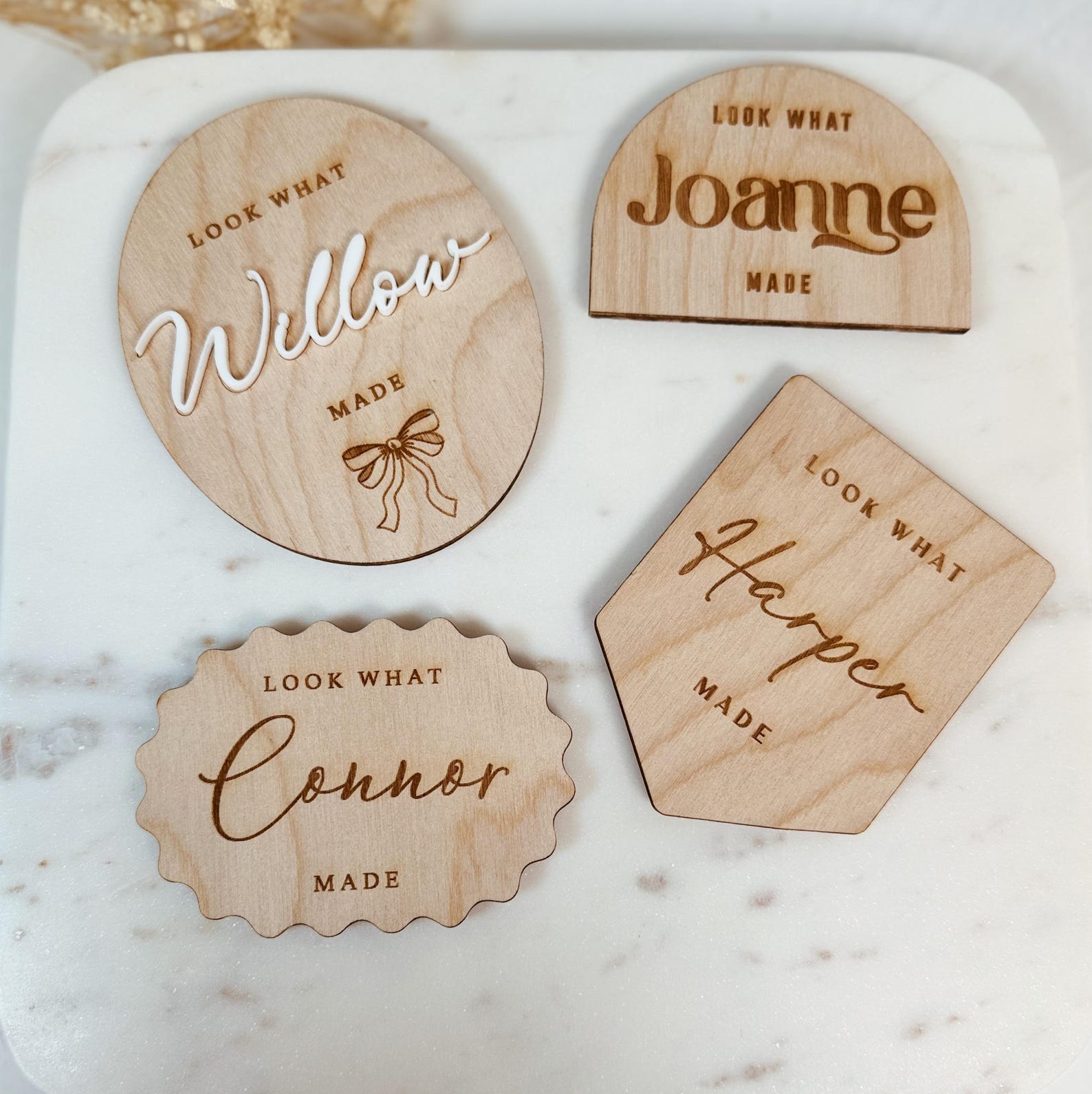 Look What I Made Magnet, Custom Fridge Magnet, Personalized Kid's ...