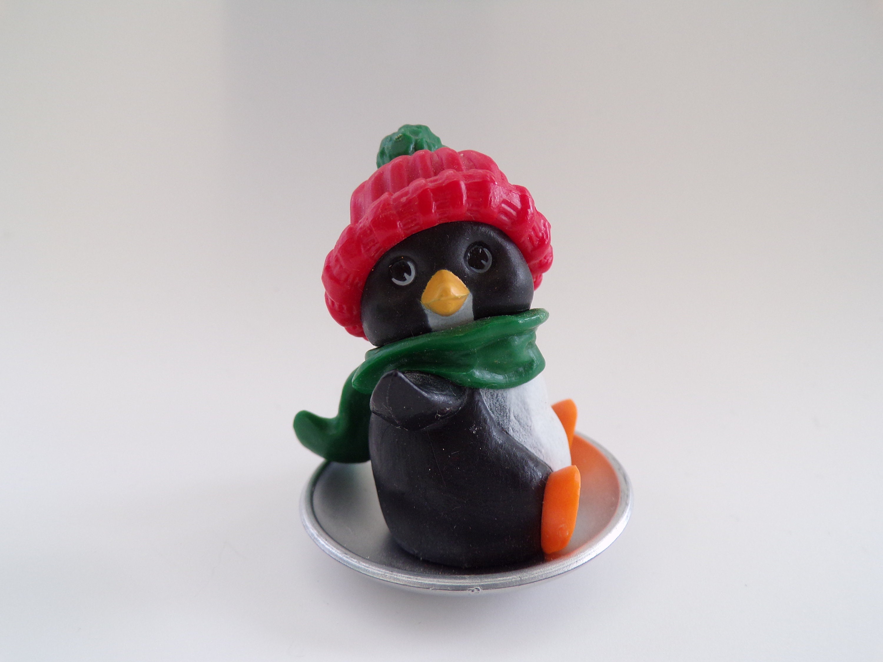 1981 Hallmark Penguin Riding a Sled B202B4 - Etsy