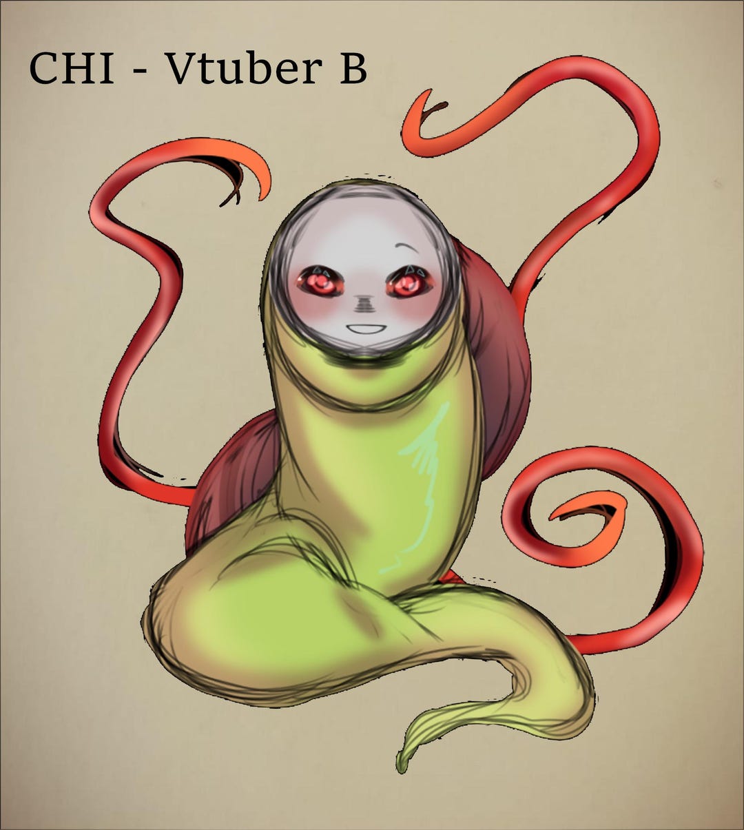 Vtuber Model B - Chi [for Rigging/ Personal Use] - Etsy