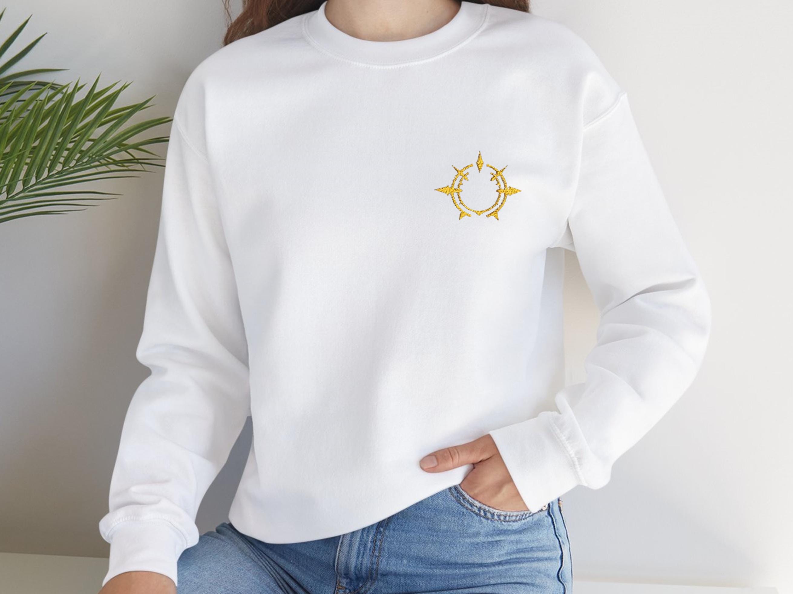 Embroidered Honkai Star Rail Sunday Unisex Heavy Crewneck Sweatshirt ...