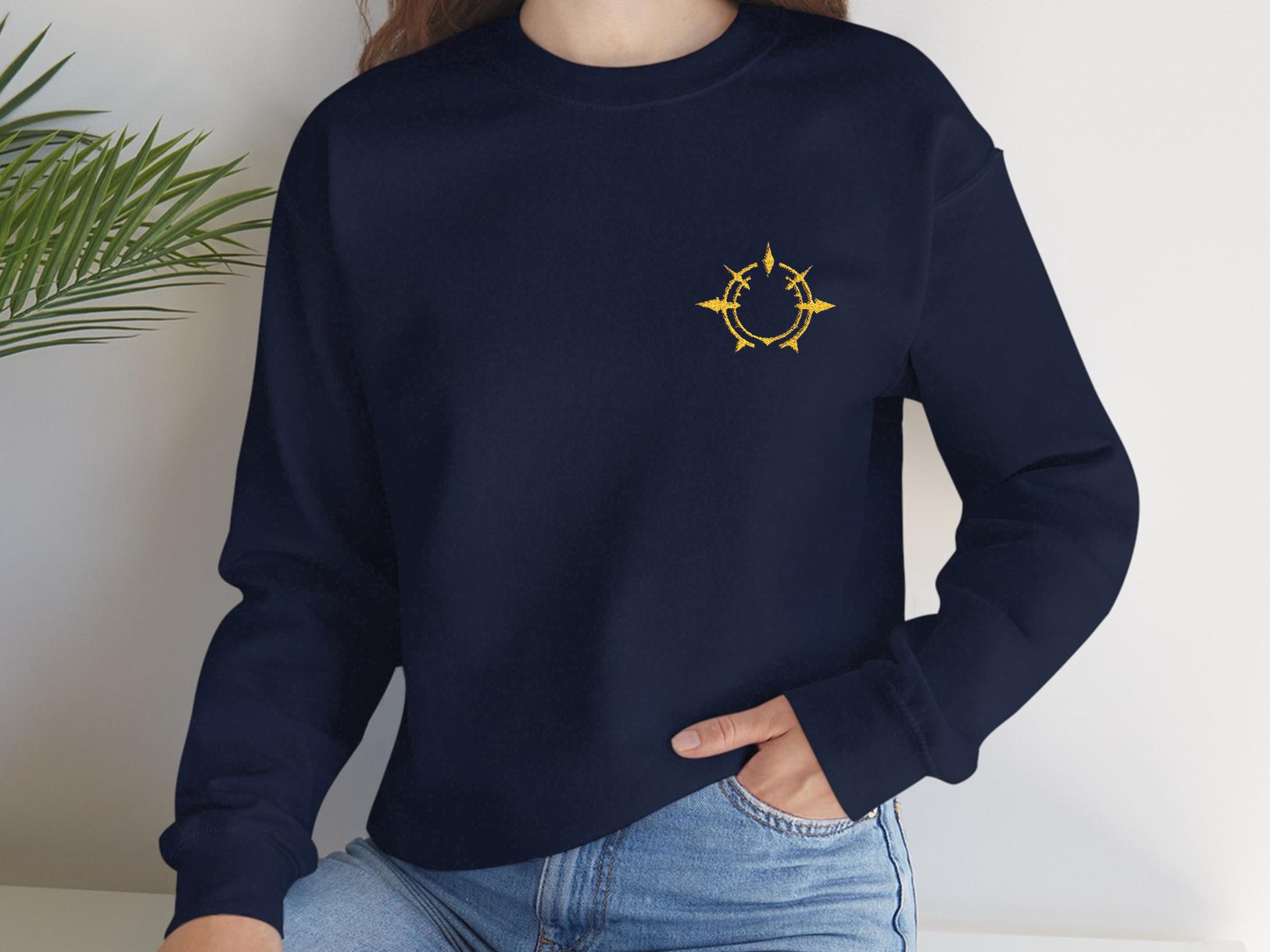 Embroidered Honkai Star Rail Sunday Unisex Heavy Crewneck Sweatshirt ...