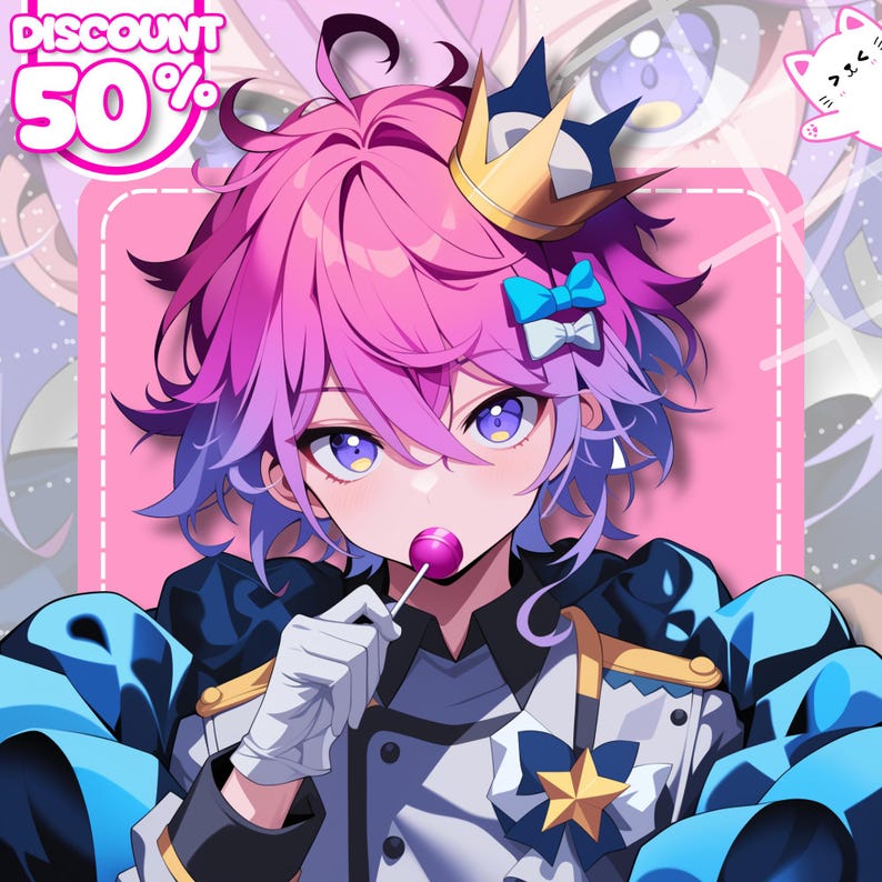 Custom Anime PFP | Vtuber Icon & Discord Profile Picture | Personalized ...