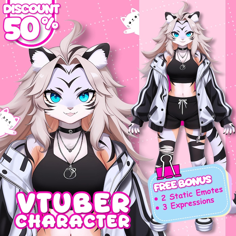 Custom Furry Vtuber Avatar: Live2d Model & Rigging Commission - Etsy ...