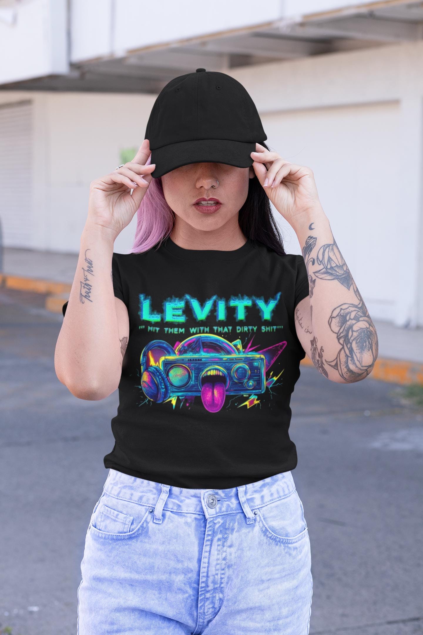 Levity T-shirt, Music Lover Tee, Unique Gift for Ravers, Festival, Rave ...