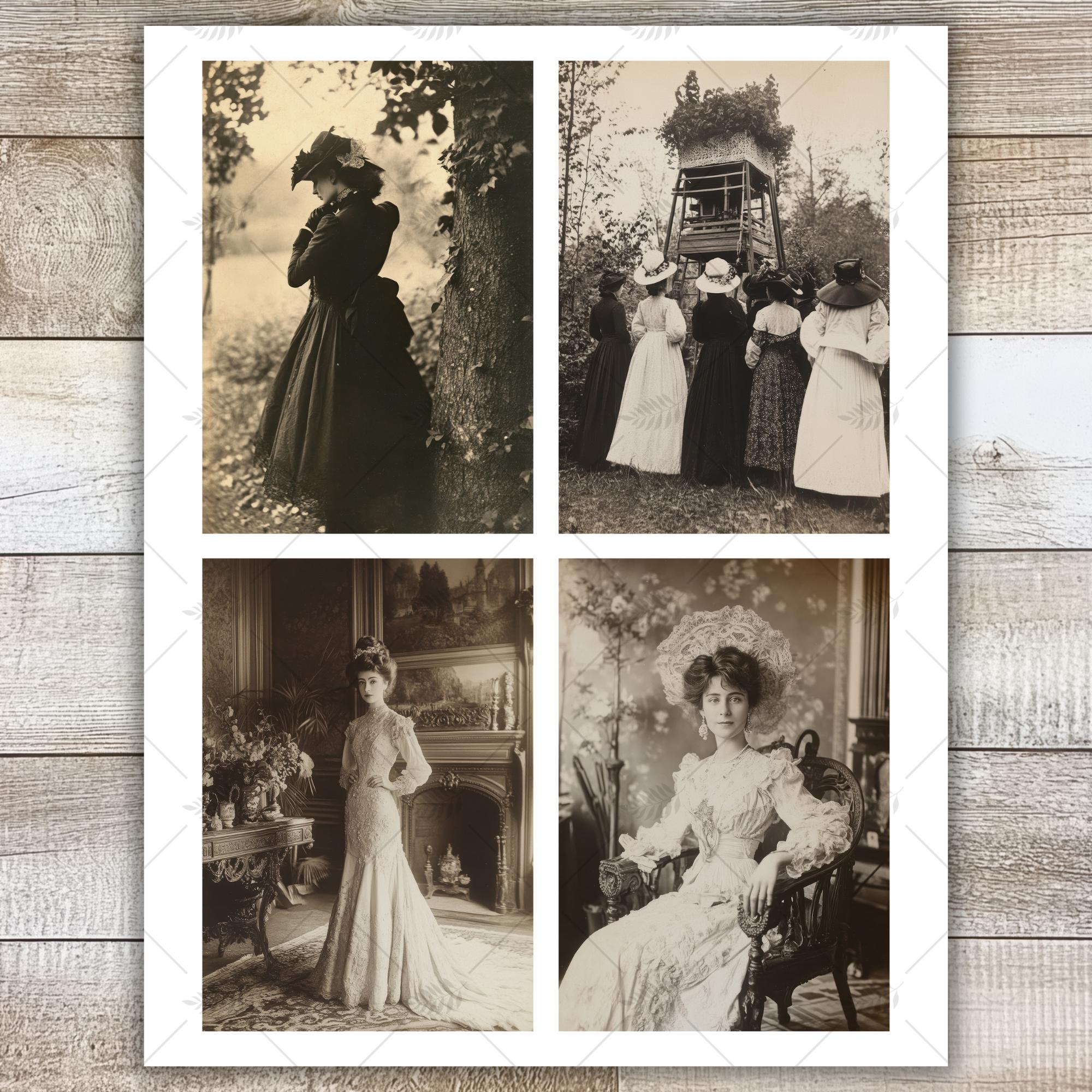 Vintage Daily Life Photo Ephemera | Printable Victorian Images (digital ...