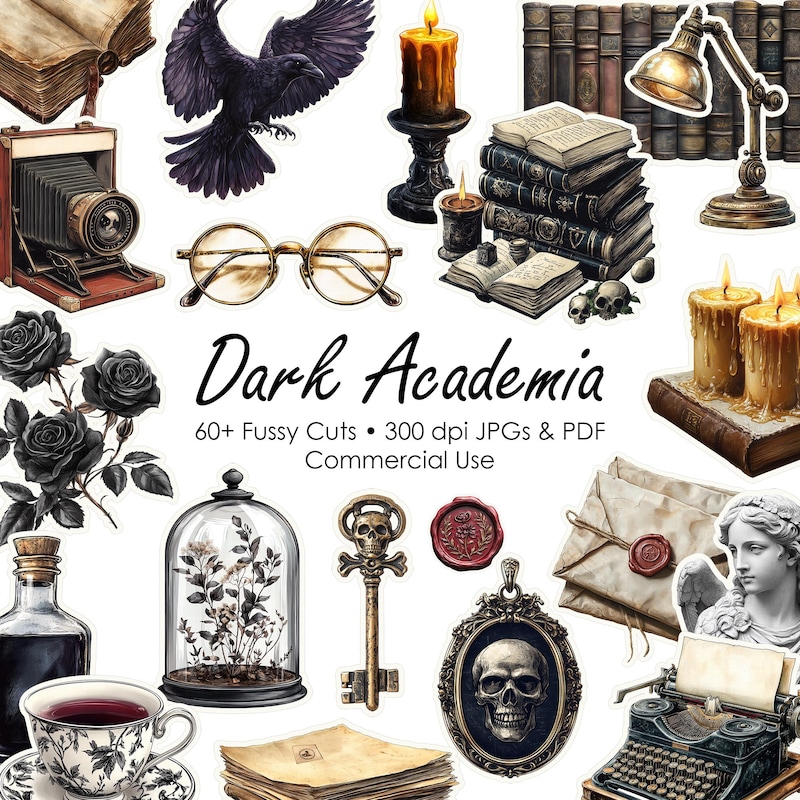 Gothic Red Sticker Sheets - Etsy