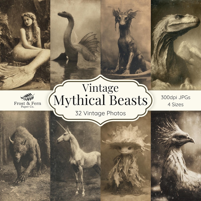 White Mythical Creature - Etsy