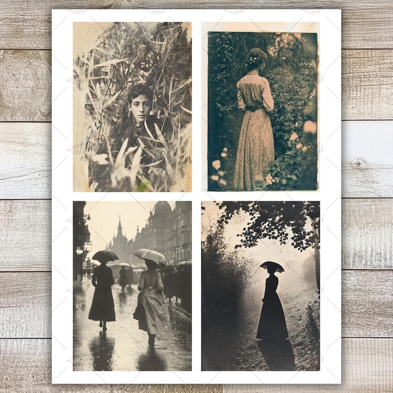 Vintage Daily Life Photo Ephemera | Printable Victorian Images (digital ...