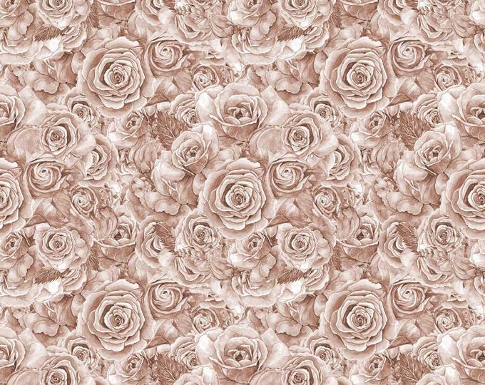 Rose Bouquet Pattern 88 Quilting Cotton Fabric - Etsy