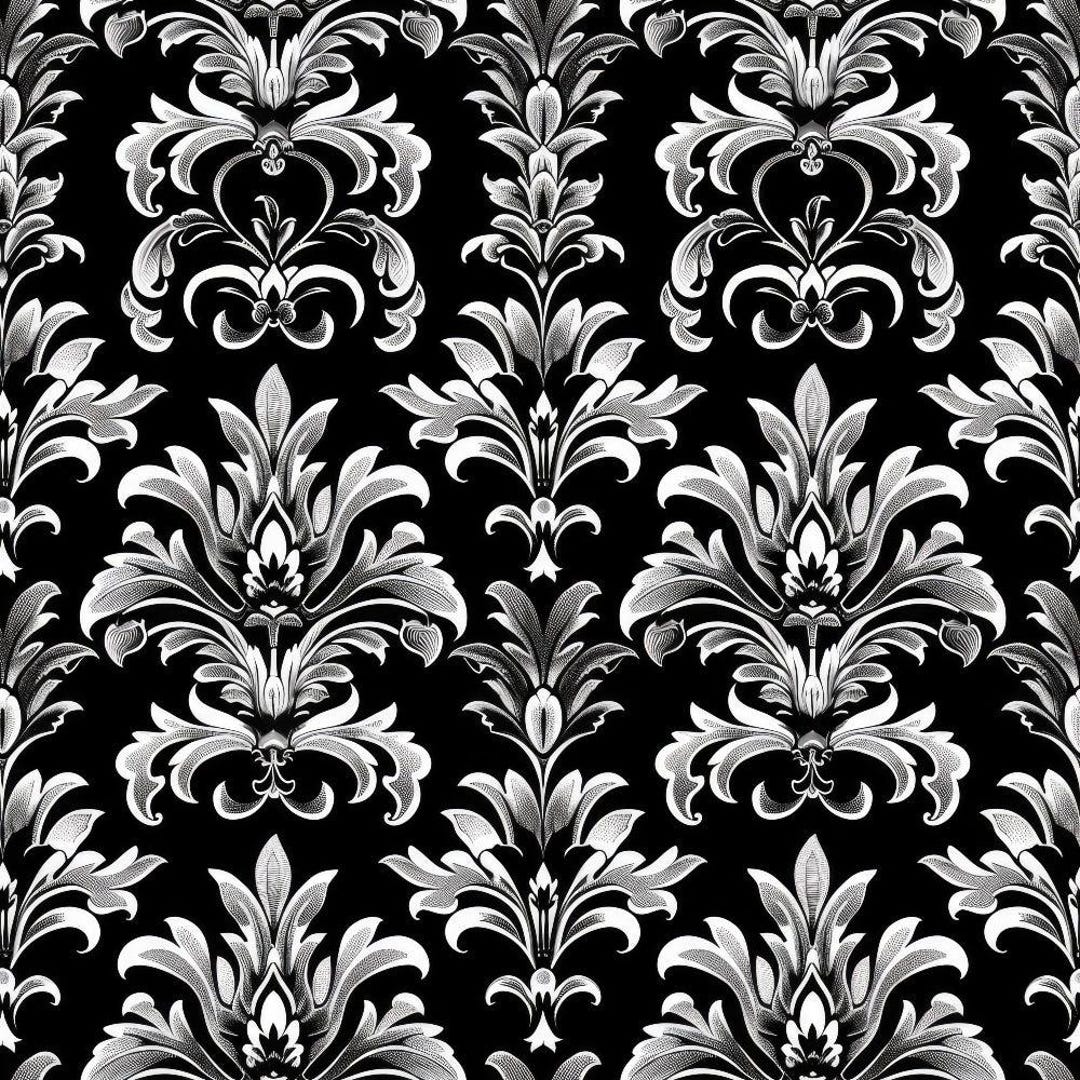 Gothic Damask Pattern 12 Quilting Cotton Fabric - Etsy