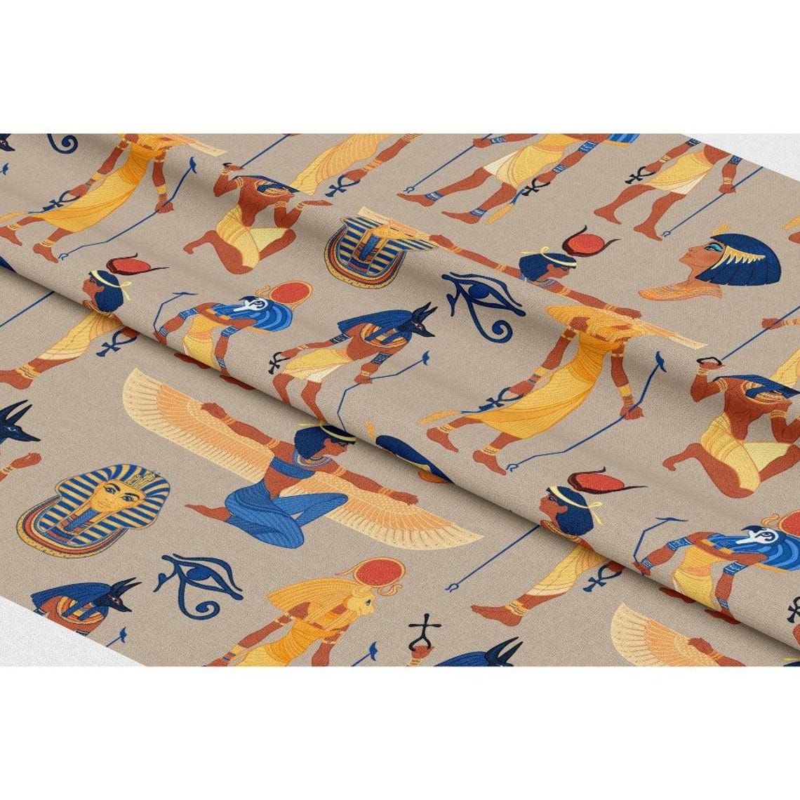Egyptian Hieroglyphs Pattern 8 Quilting Cotton Fabric - Etsy