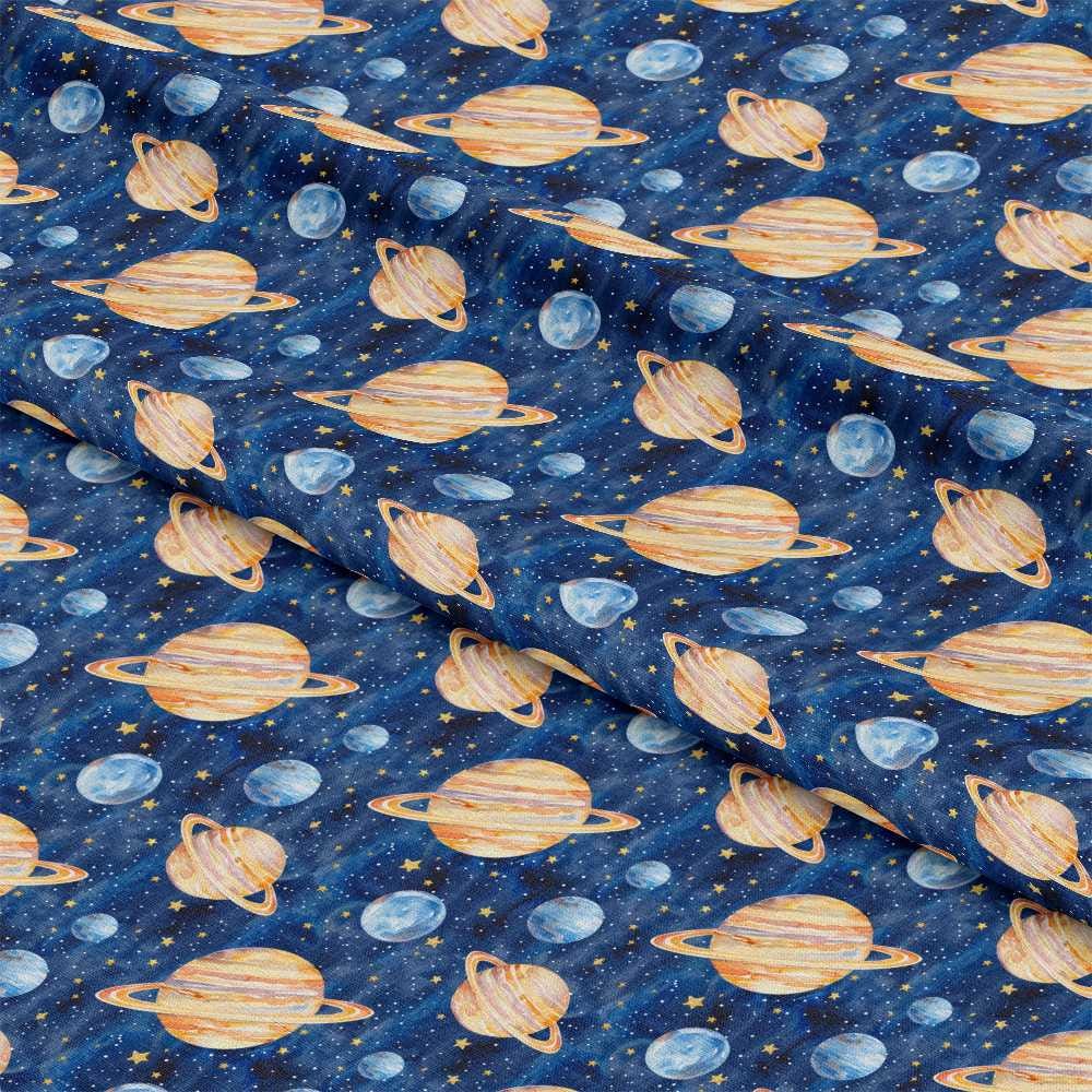 Solar System Pattern 6 Quilting Cotton Fabric - Etsy