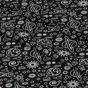 Space Science Pattern 2 Quilting Cotton Fabric - Etsy