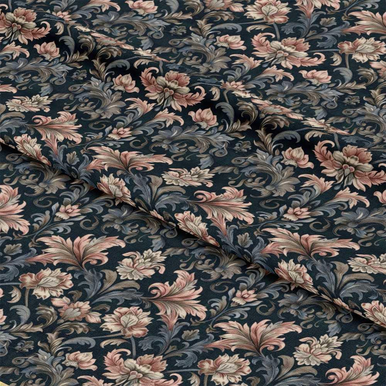 Gothic Damask Pattern 9 Quilting Cotton Fabric - Etsy