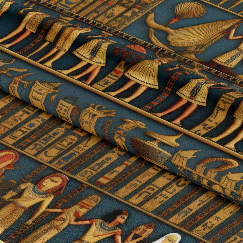 2D Ancient Egypt Pattern 7 Quilting Cotton Fabric - Etsy
