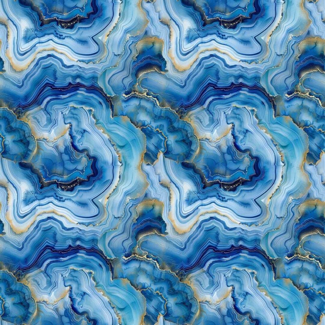 Agate Gemstones Pattern 8 Quilting Cotton Fabric - Etsy