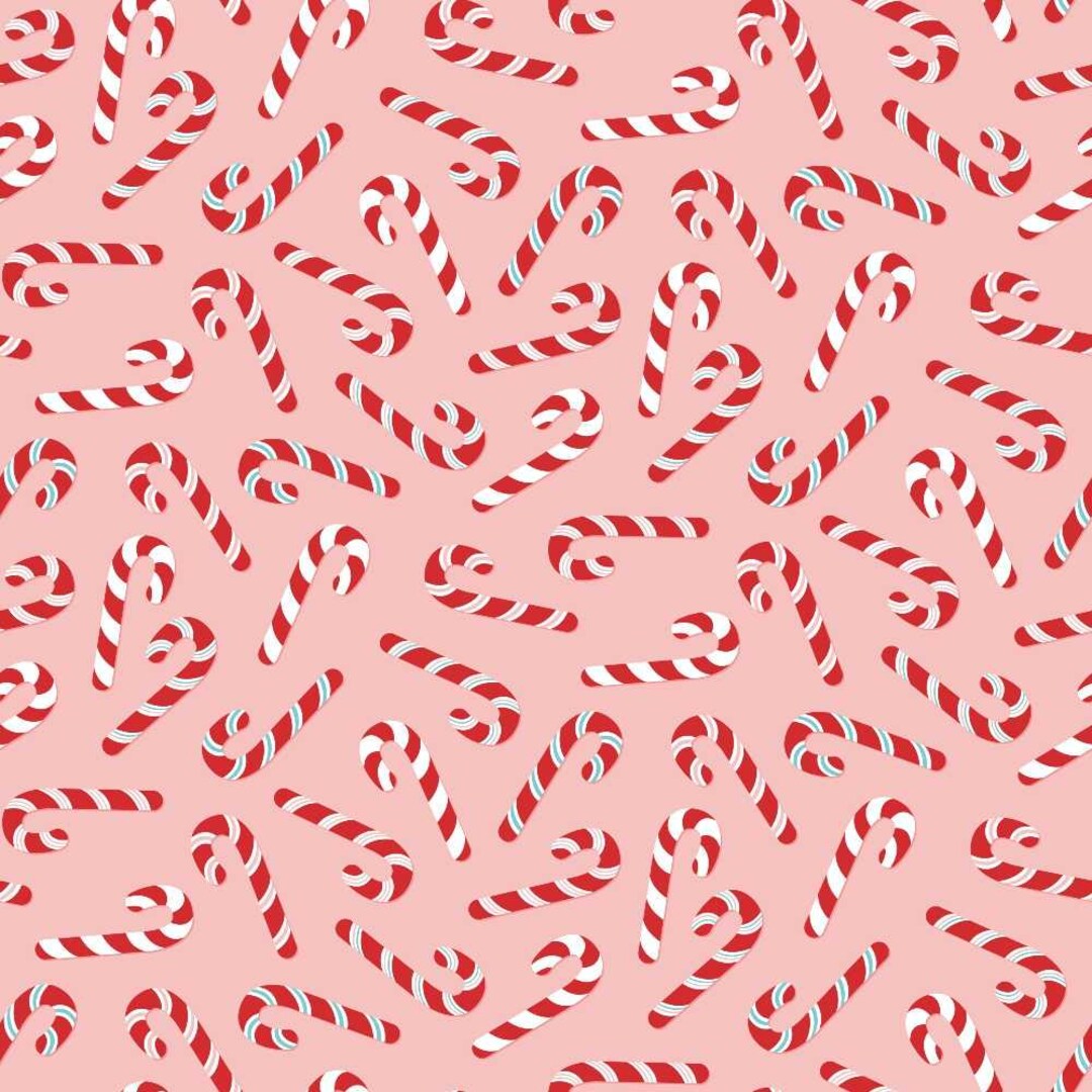 Christmas Treats Candy Pattern 3 Quilting Cotton Fabric - Etsy