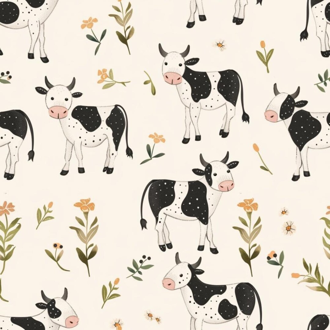 Cute Farm Babies Pattern 16 Quilting Cotton Fabric - Etsy