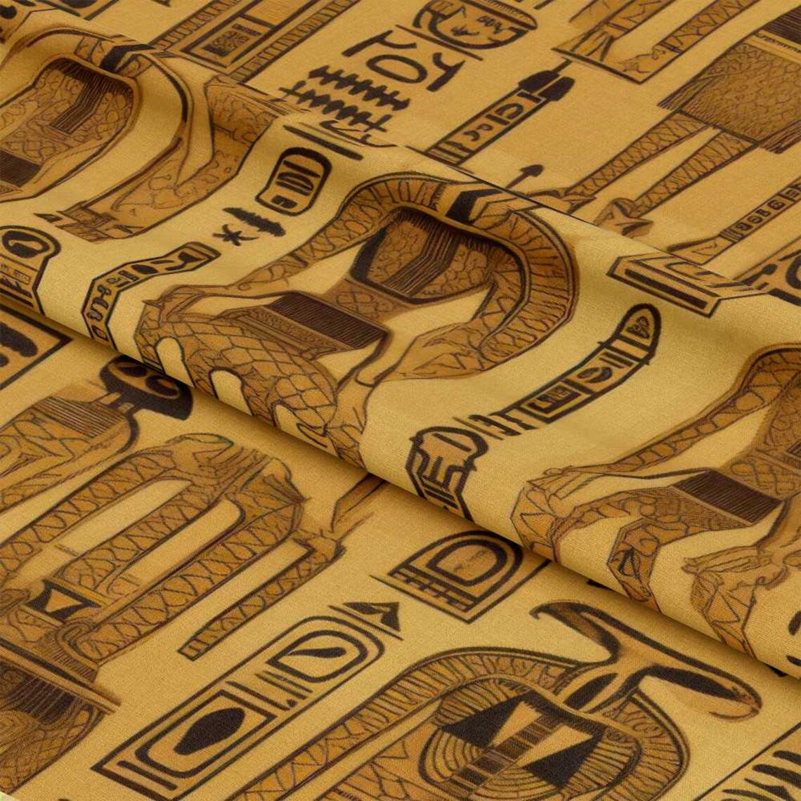 2D Ancient Egypt Pattern 77 Quilting Cotton Fabric - Etsy