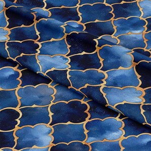 Arabian Midnight Pattern 18 Quilting Cotton Fabric - Etsy