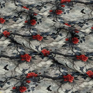 A Gothic Night Pattern 10 Quilting Cotton Fabric - Etsy