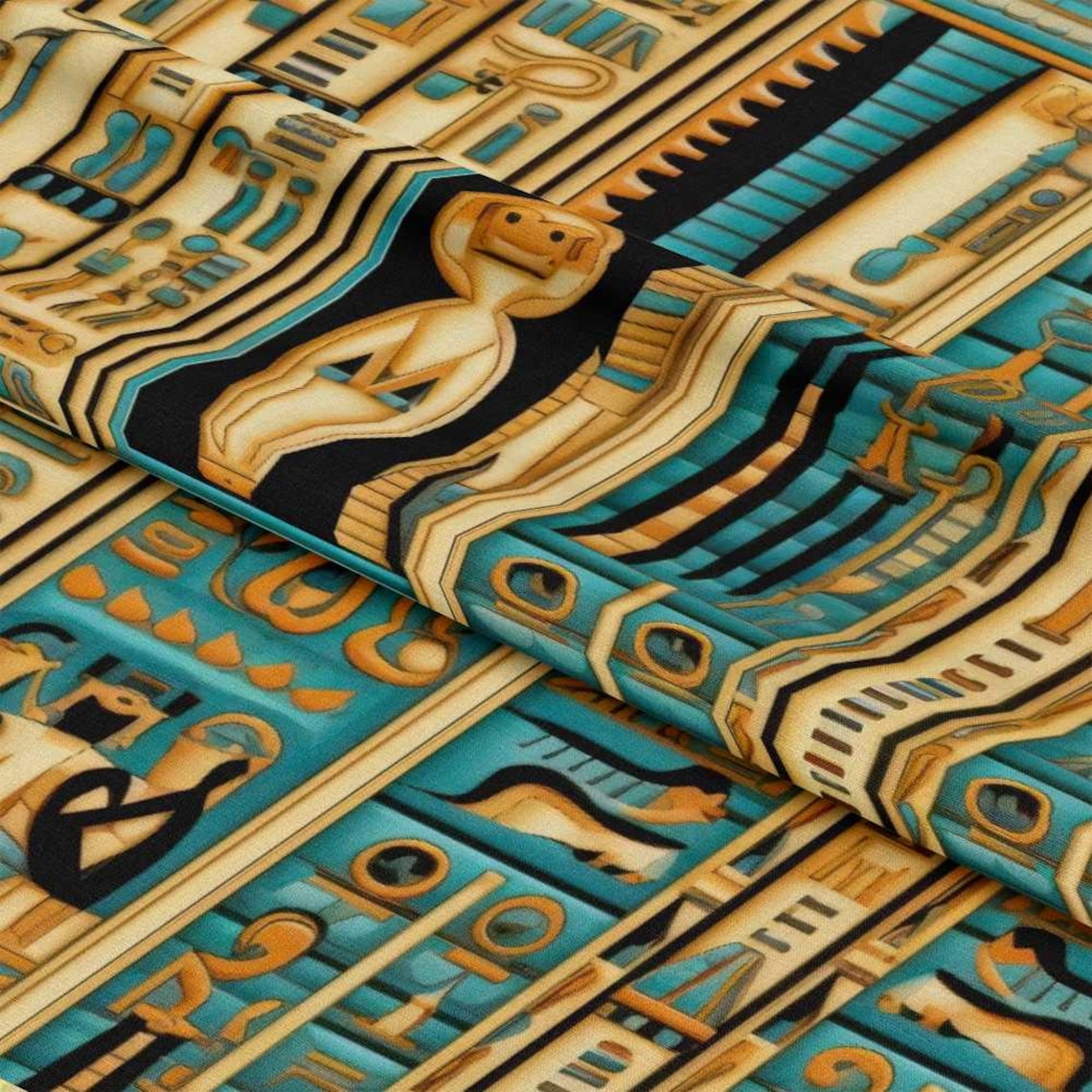 2D Ancient Egypt Pattern 65 Quilting Cotton Fabric - Etsy