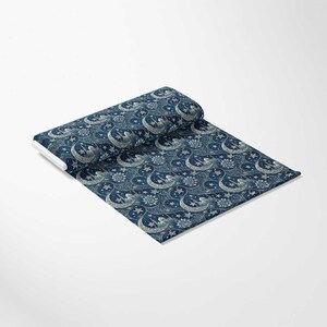 Islamic Dark Blue Pattern 9 Quilting Cotton Fabric - Etsy