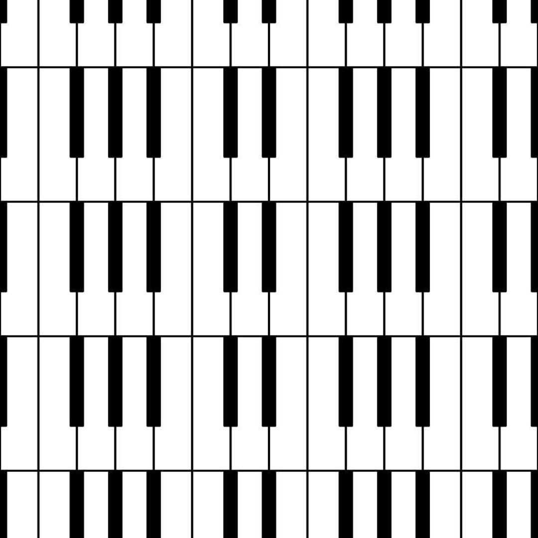 Piano Keys Quilting Cotton Fabric - Etsy
