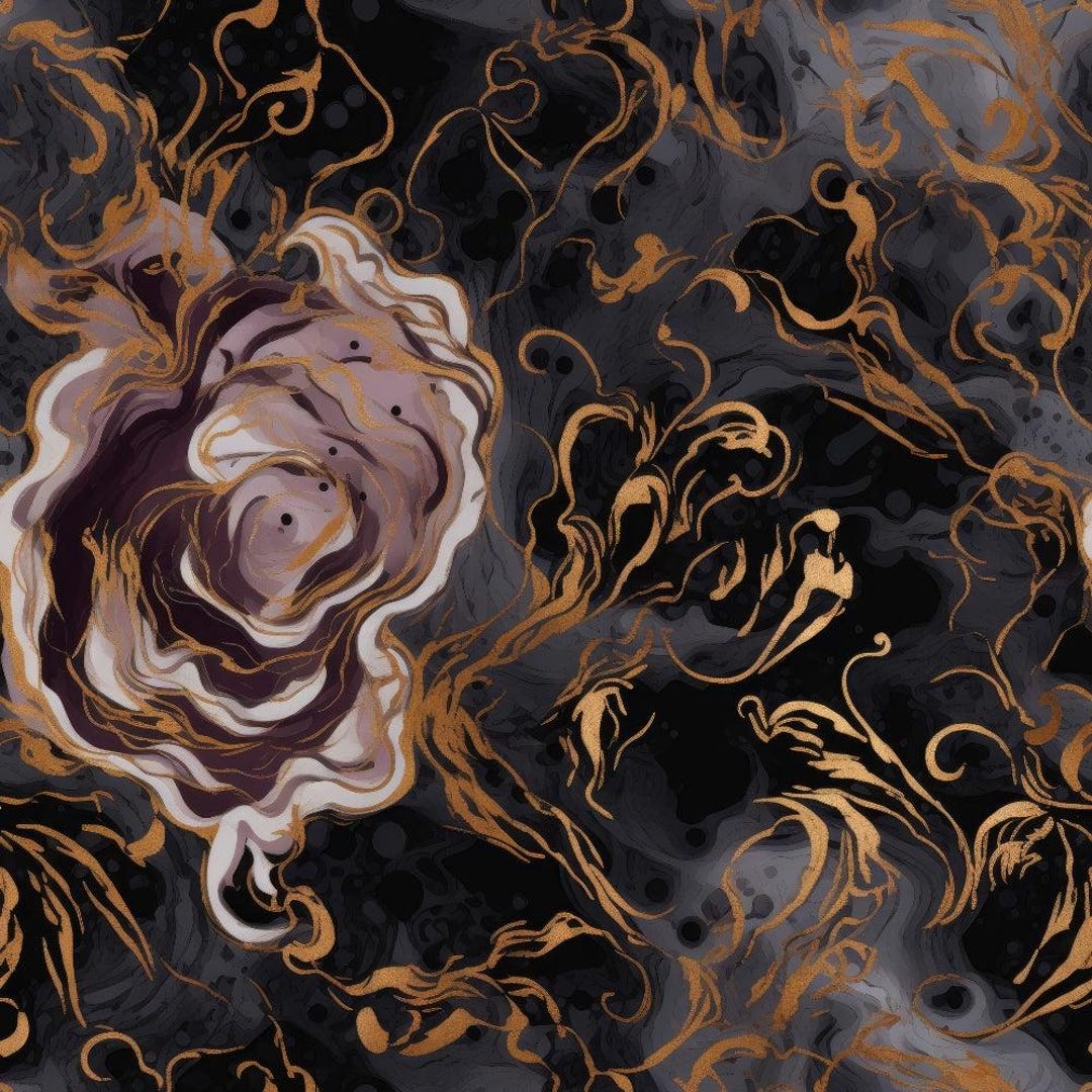 Gothic Vortex Pattern 2 Quilting Cotton Fabric - Etsy