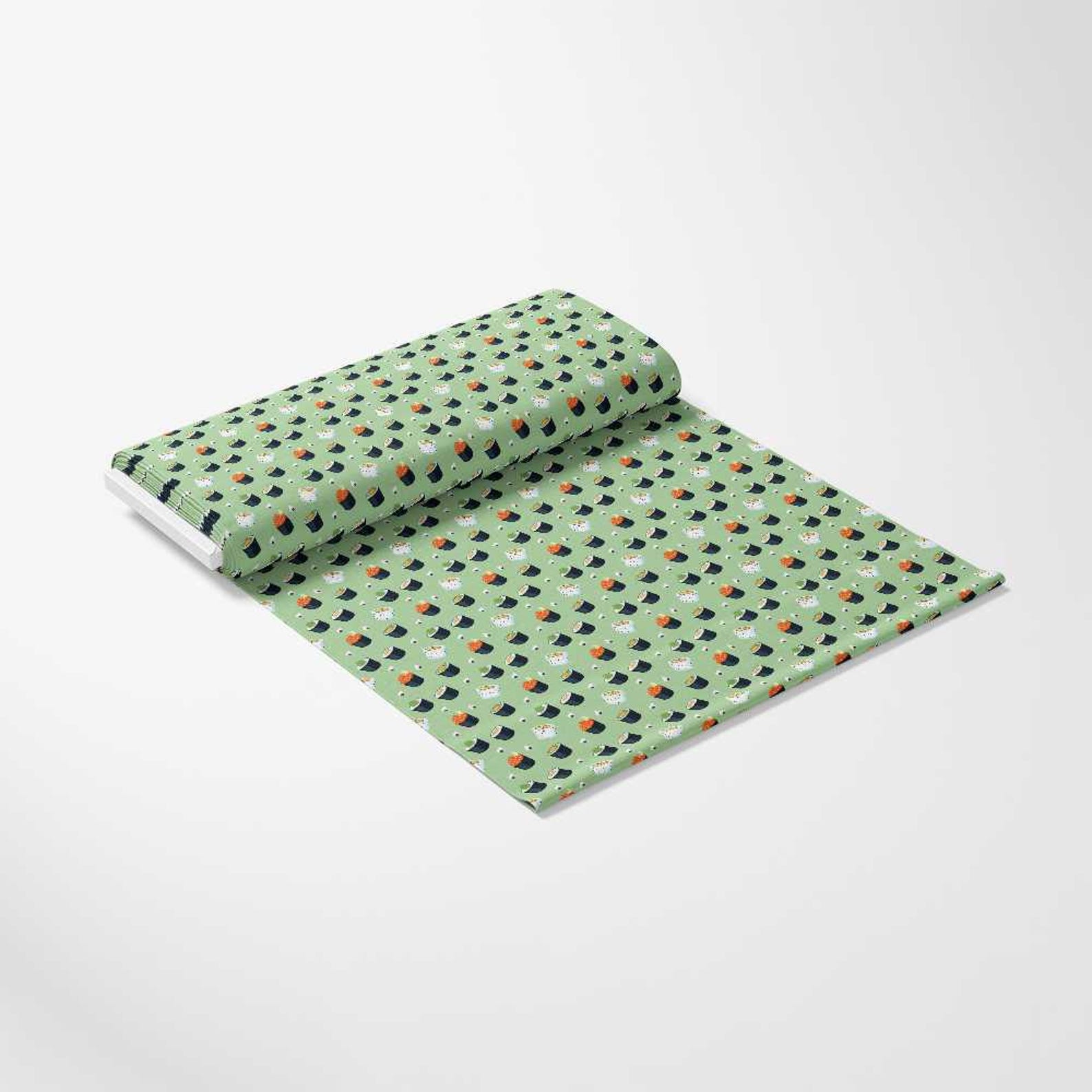 My Favorite Sushi Pattern 2 Quilting Cotton Fabric - Etsy
