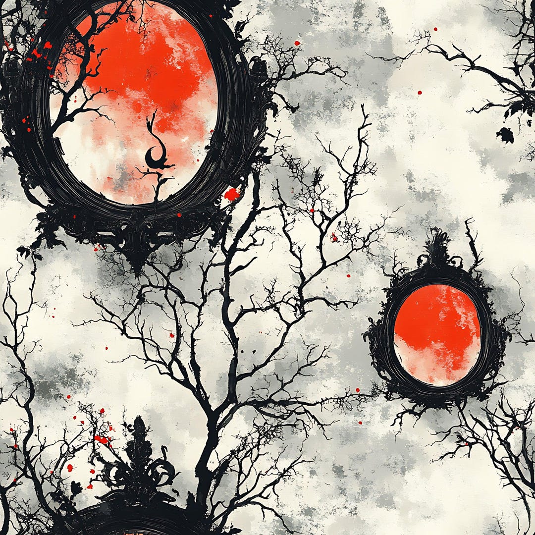 Blood Moon Manor Pattern 13 Quilting Cotton Fabric - Etsy