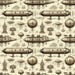 Goth Steampunk Pattern 3 Quilting Cotton Fabric - Etsy