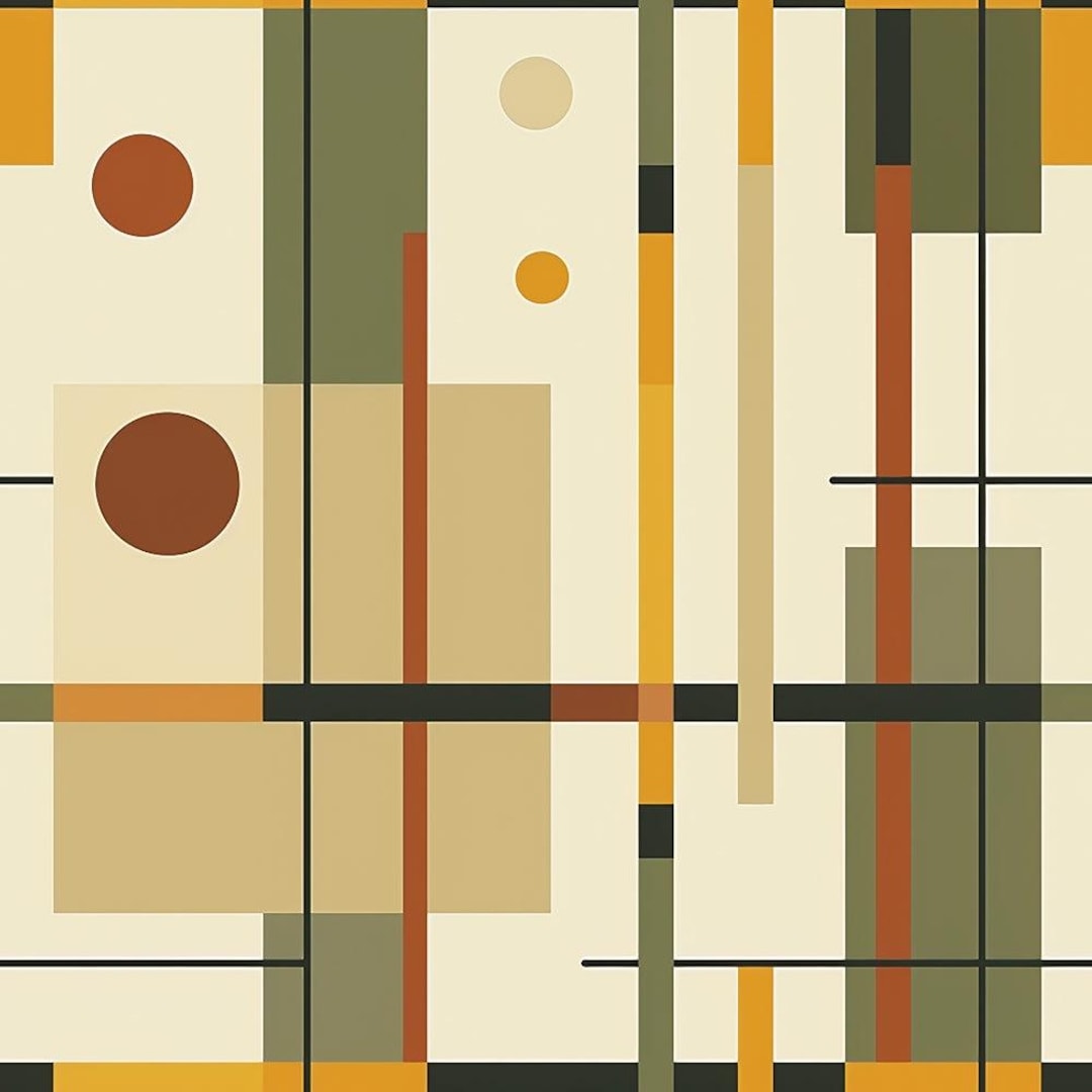 Mid-century Muse Pattern 6 Quilting Cotton Fabric - Etsy