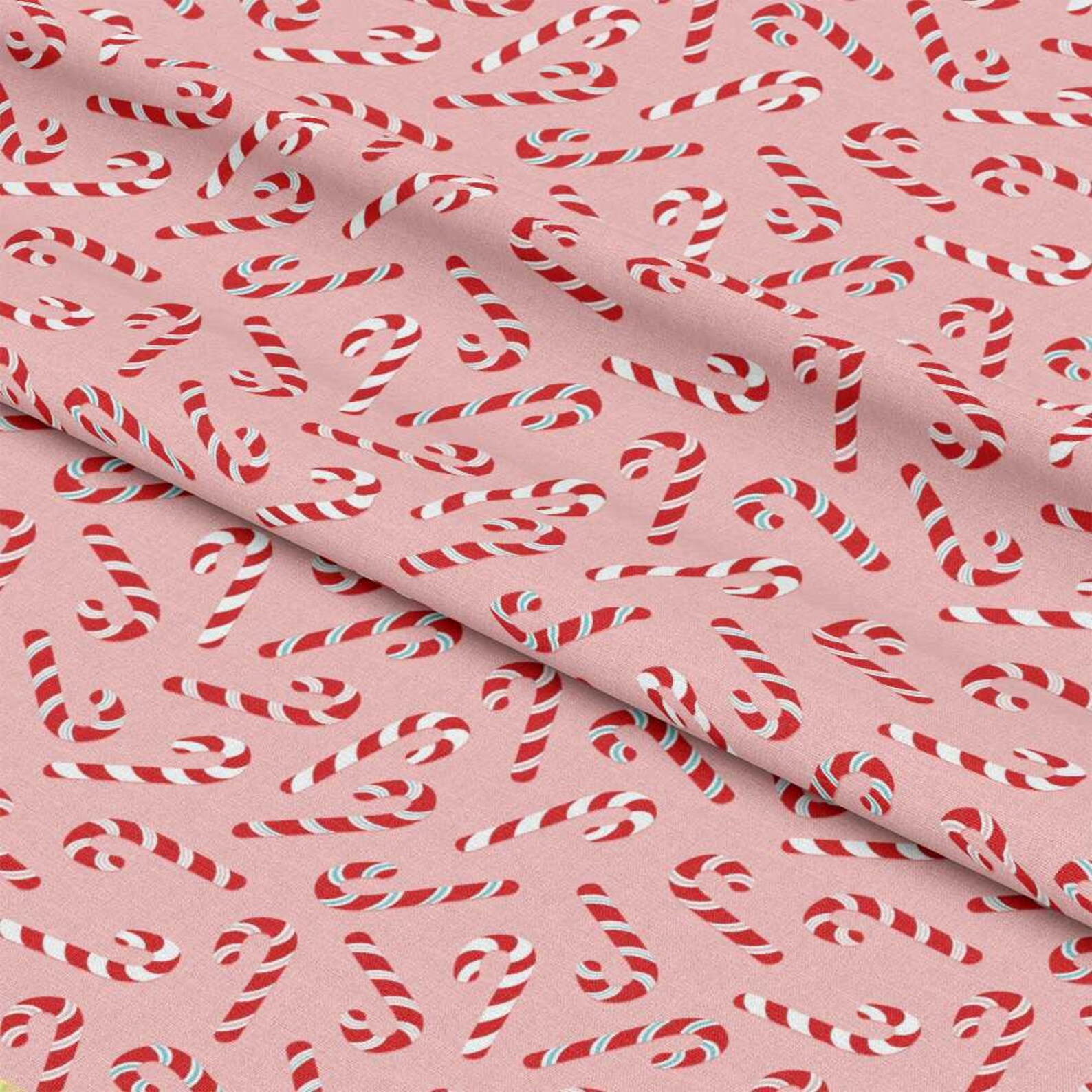 Christmas Treats Candy Pattern 3 Quilting Cotton Fabric - Etsy