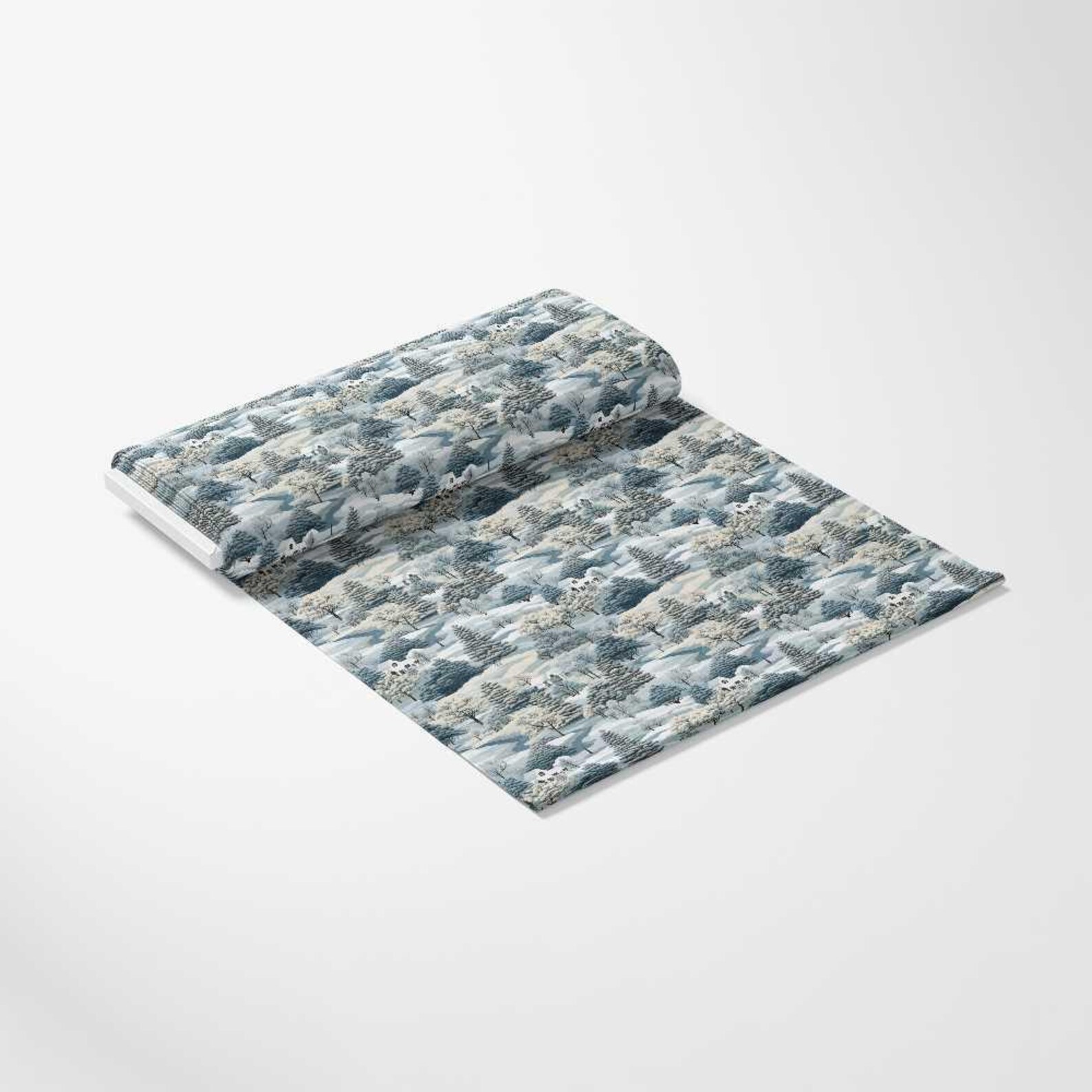 Winter Scenery Pattern 12 Quilting Cotton Fabric - Etsy