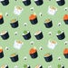 My Favorite Sushi Pattern 2 Quilting Cotton Fabric - Etsy