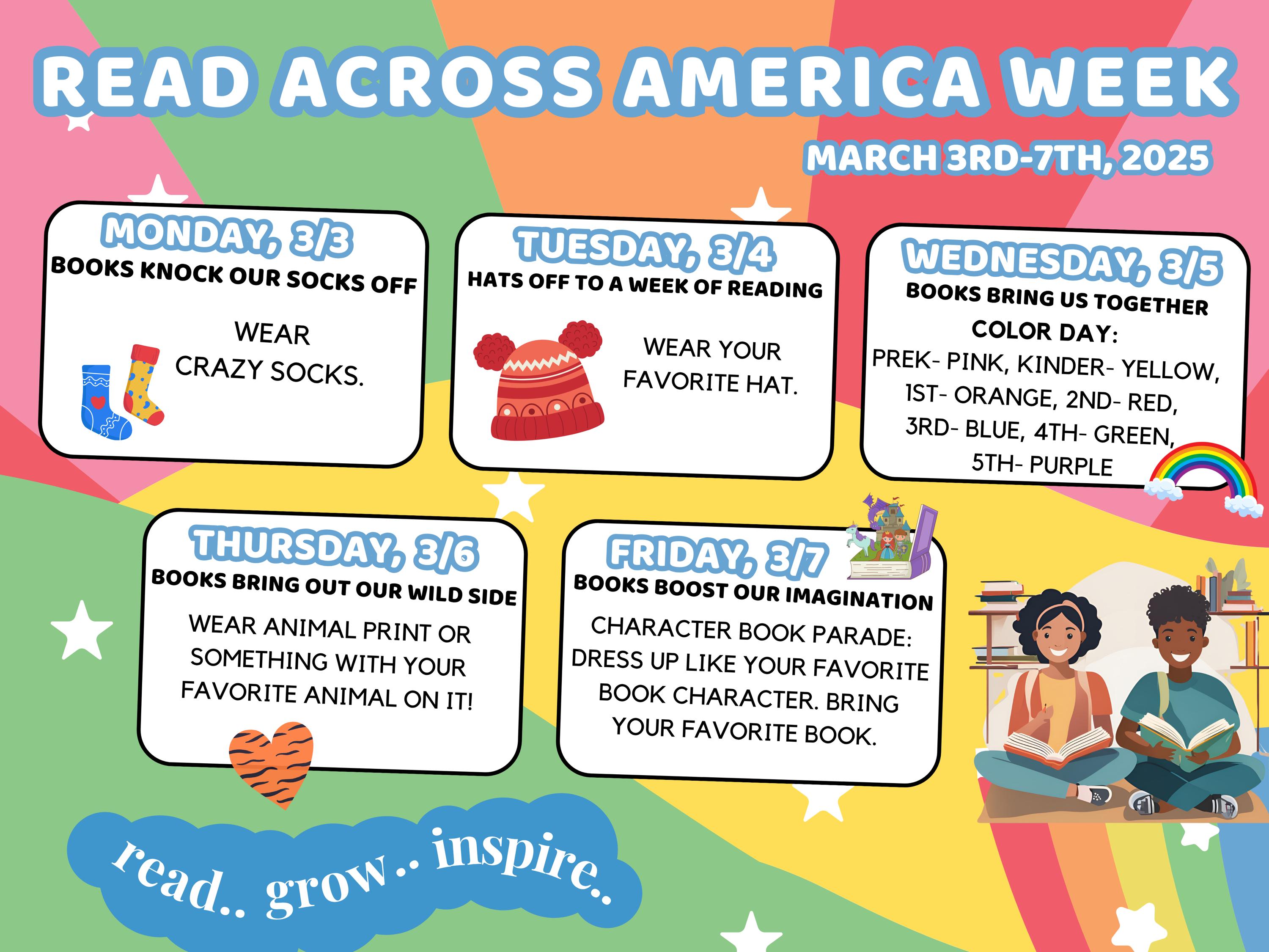 Editable Read Across America Template, Celebration Week, Canva Editable ...