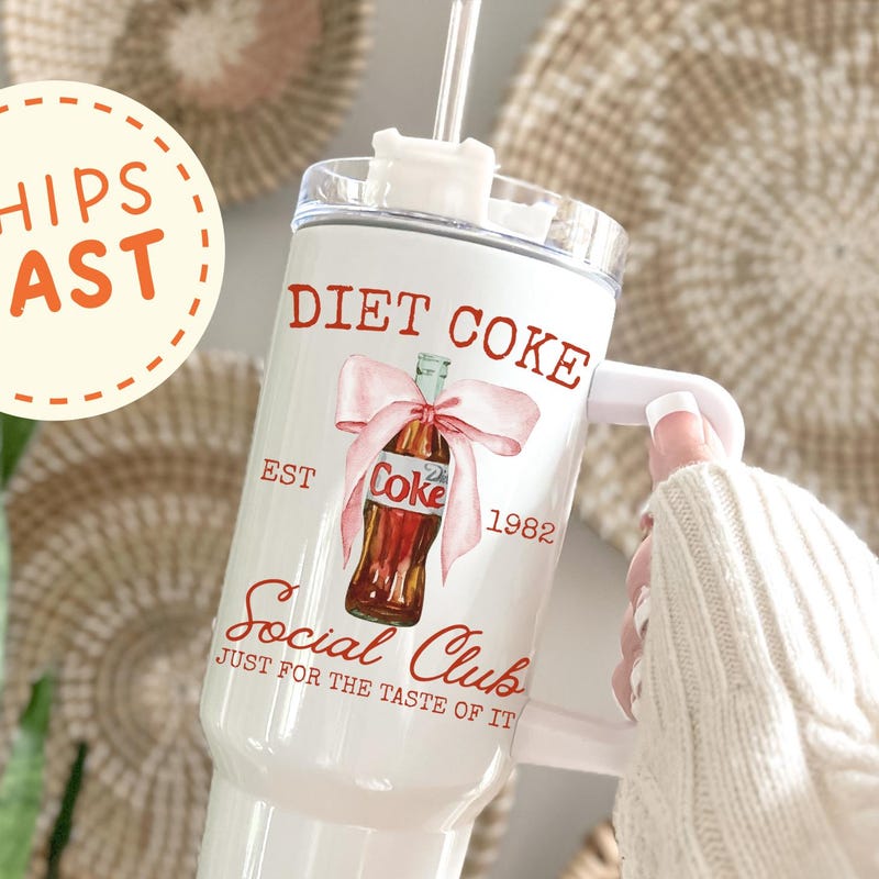20oz Diet Coke Tumbler - Etsy