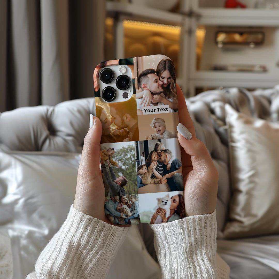 Personalized Custom Picture Collage Phone Case, Photo Collage iPhone 17 ...