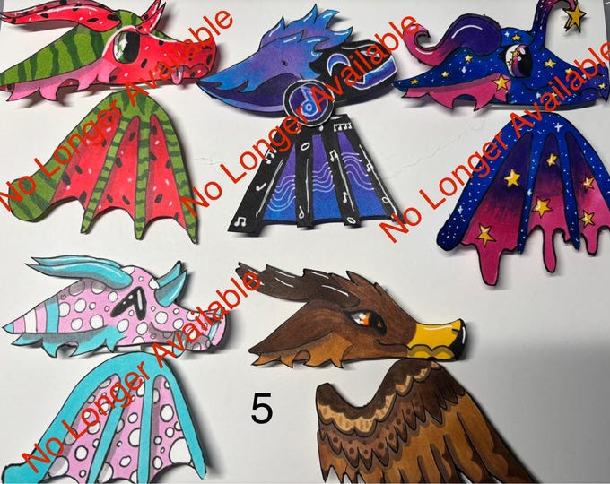 Mini-dragon Puppet - Etsy