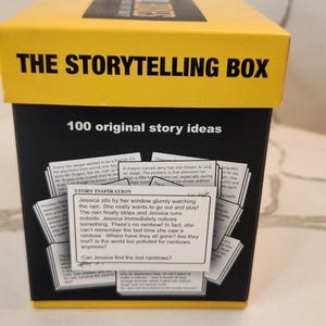 Storytelling Box, Story Prompts for Kids, Creative Writing Game ...