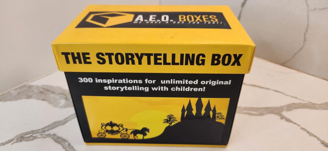 Storytelling Box, Story Prompts for Kids, Creative Writing Game ...