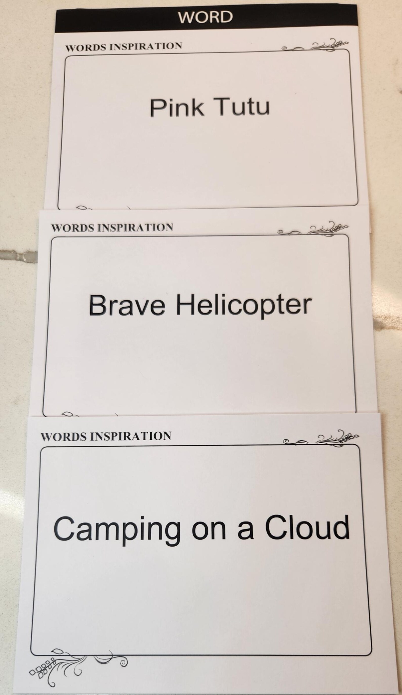 Storytelling Box, Story Prompts for Kids, Creative Writing Game ...