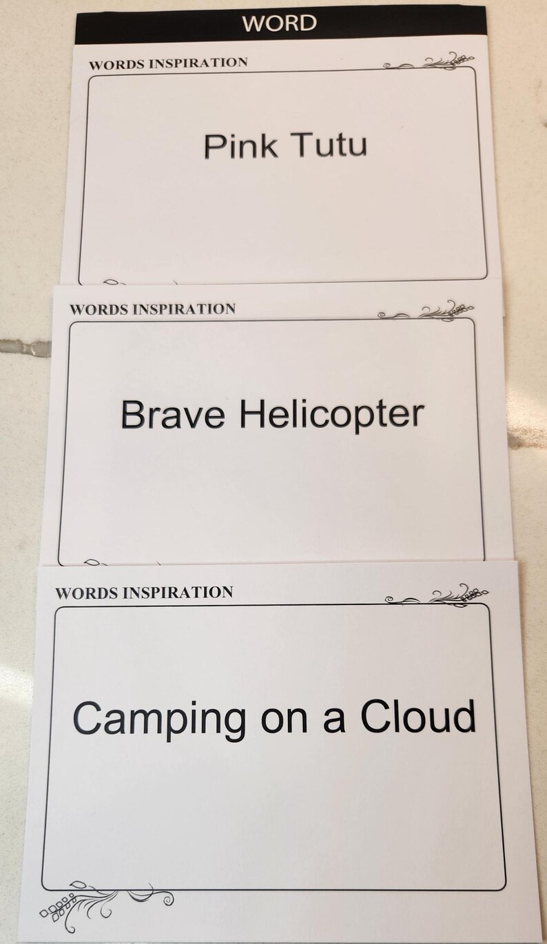 Storytelling Box, Story Prompts for Kids, Creative Writing Game ...